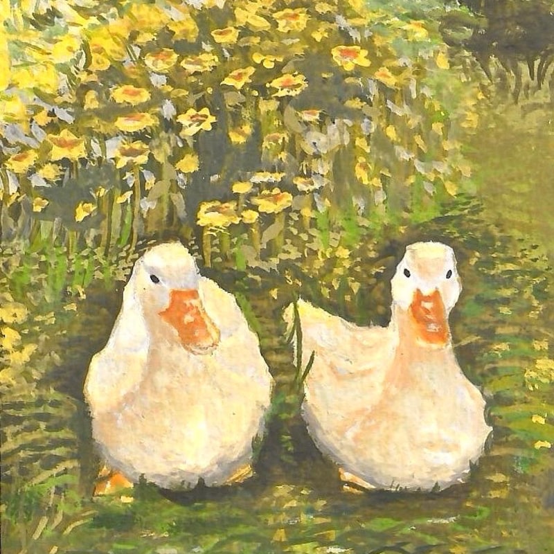 Buy Ducks Paint Online In India - Etsy India