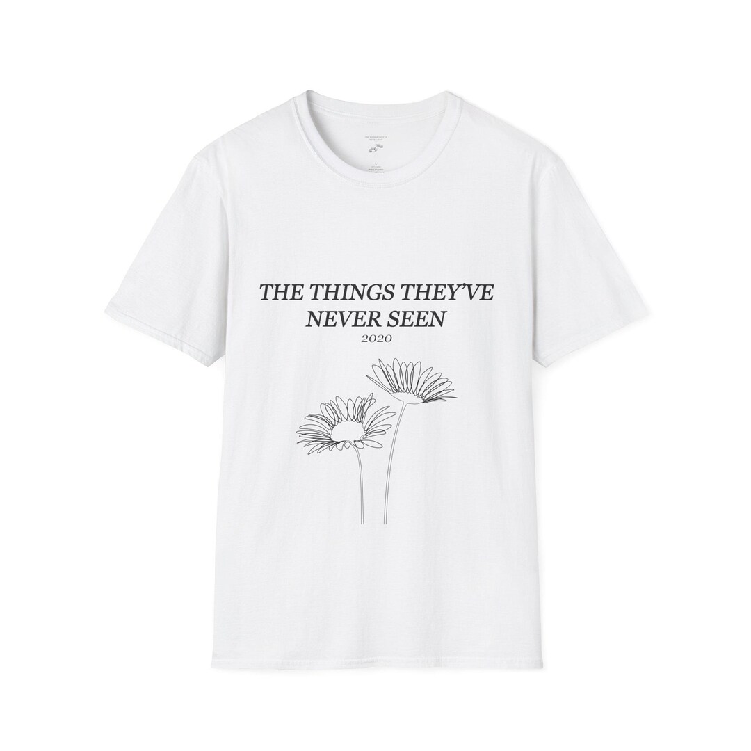 The Things They've Never Seen T-shirt. Jacob Davies Special Edition ...