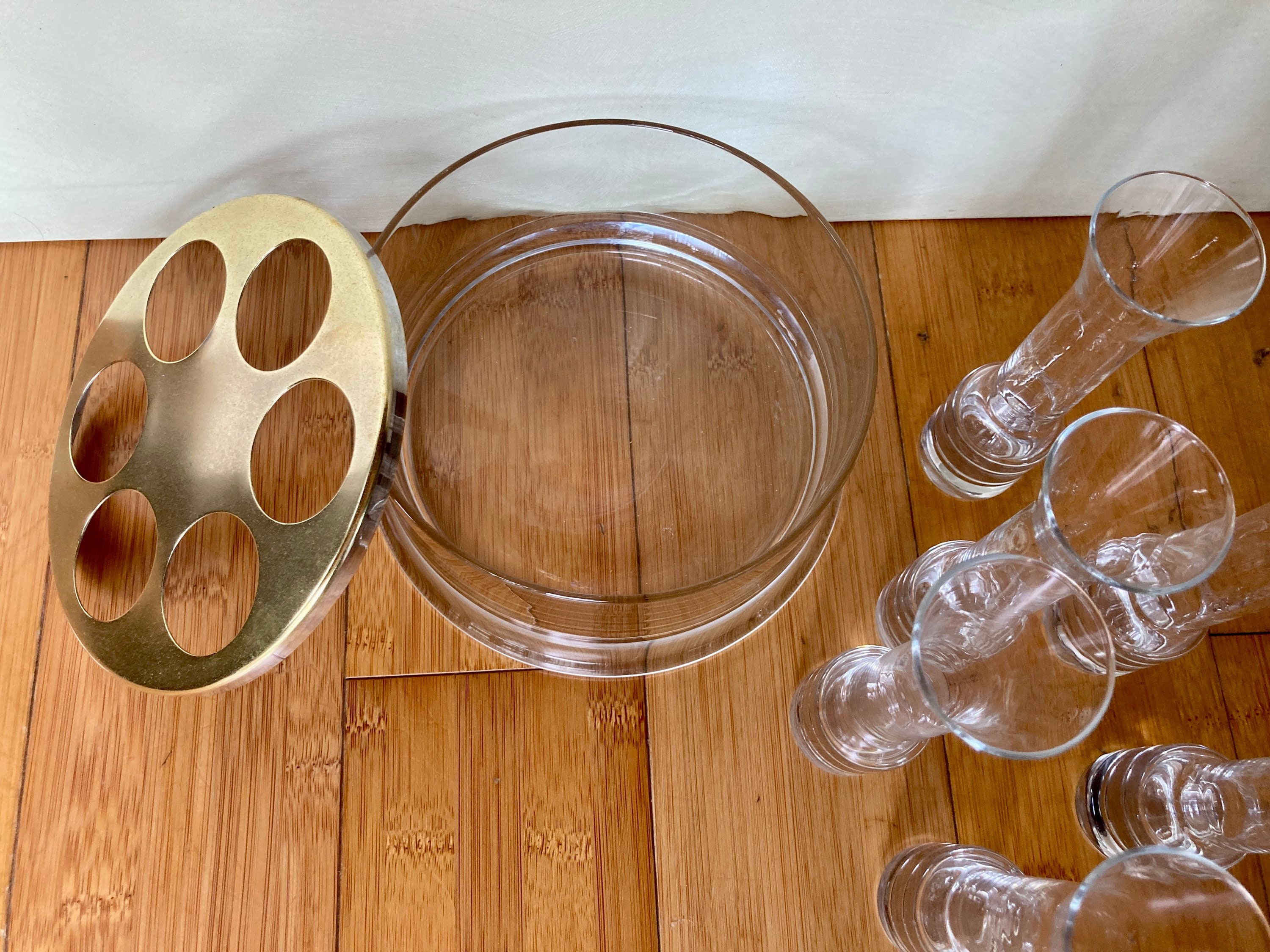 Mid Century Vodka Shot Chiller Set - Etsy