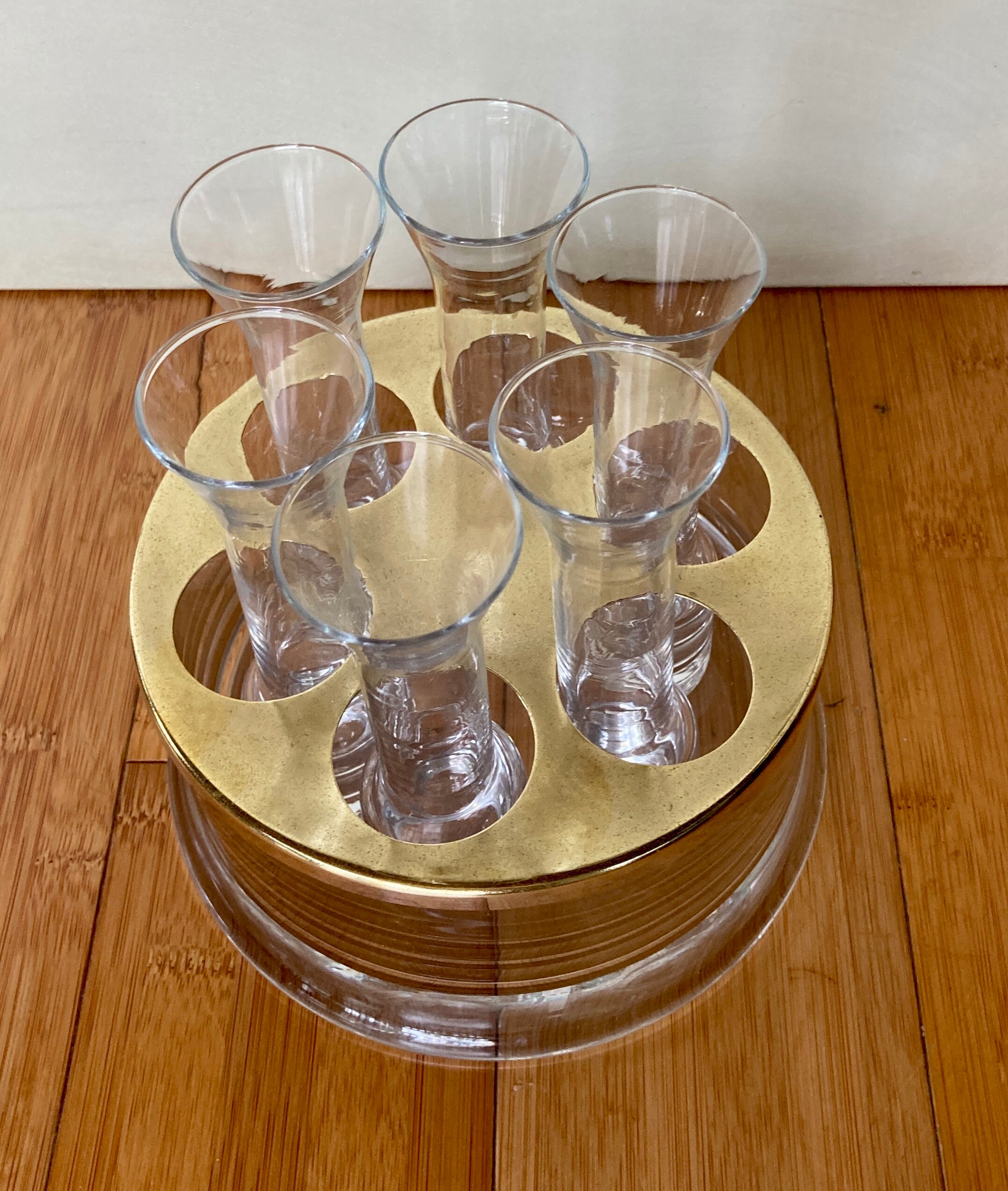 Mid Century Vodka Shot Chiller Set - Etsy