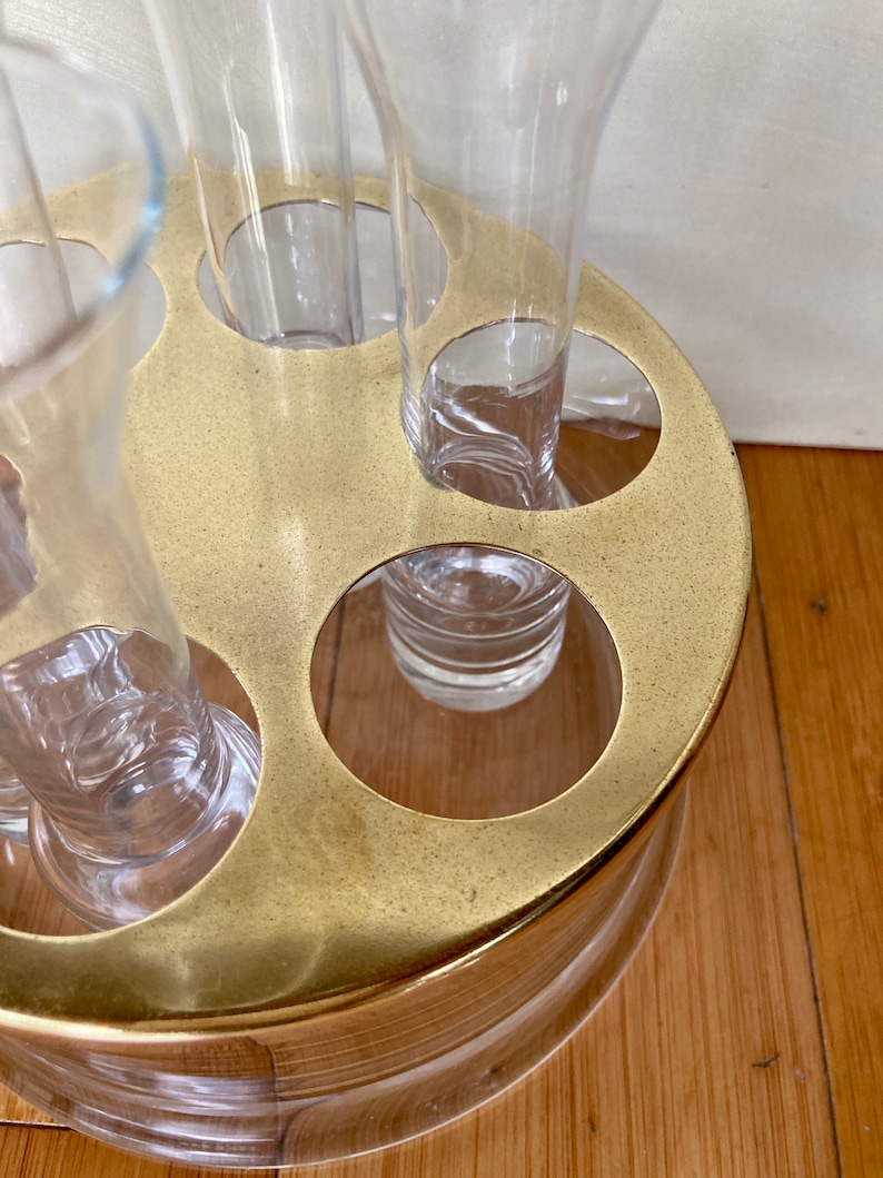 Mid Century Vodka Shot Chiller Set - Etsy