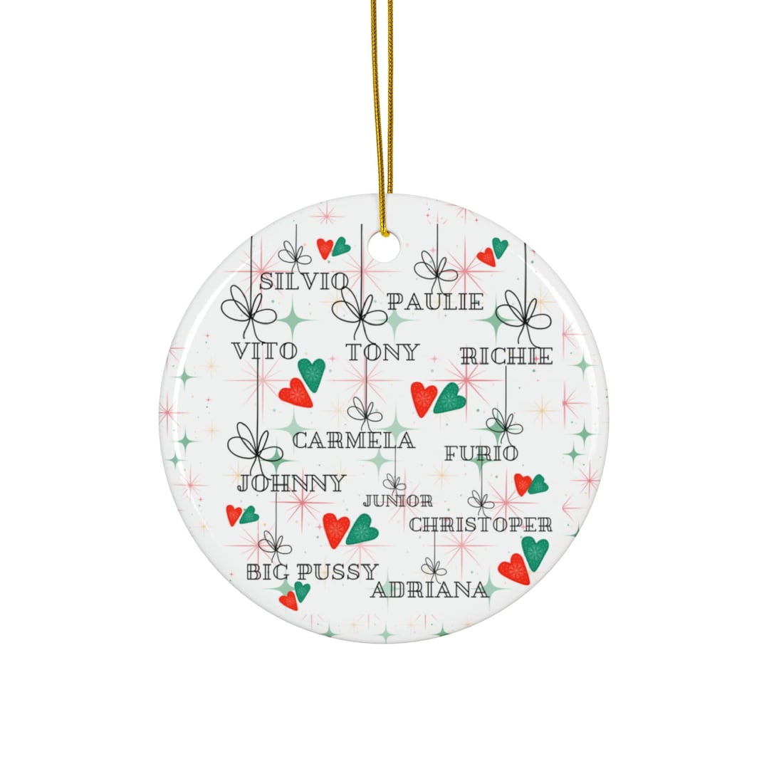 The Sopranos Sopranos Soprano Memorabilia Italian Millennials Ceramic ...