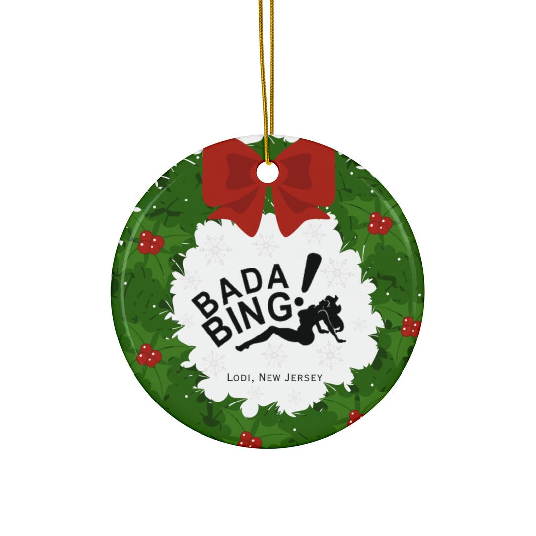 The Sopranos Bada Bing Ceramic Ornament Affordable Gift Christmas Gift ...