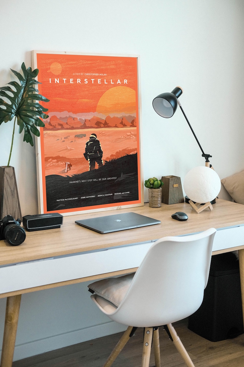 Interstellar Movie Poster Printable PDF, Interstellar by Christopher ...