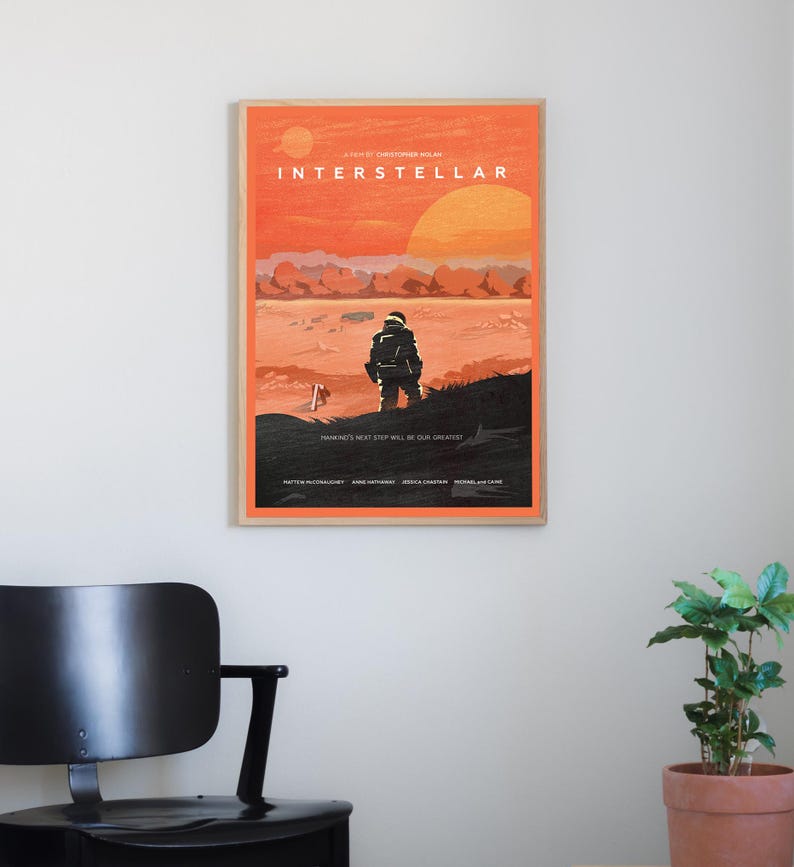 Interstellar Movie Poster Printable PDF, Interstellar by Christopher ...