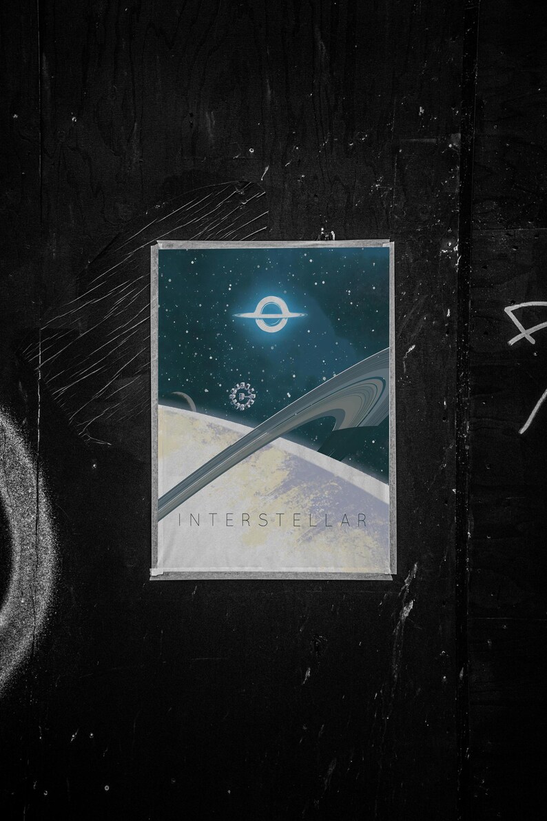 Interstellar Movie Poster Printable PDF, Interstellar by Christopher ...