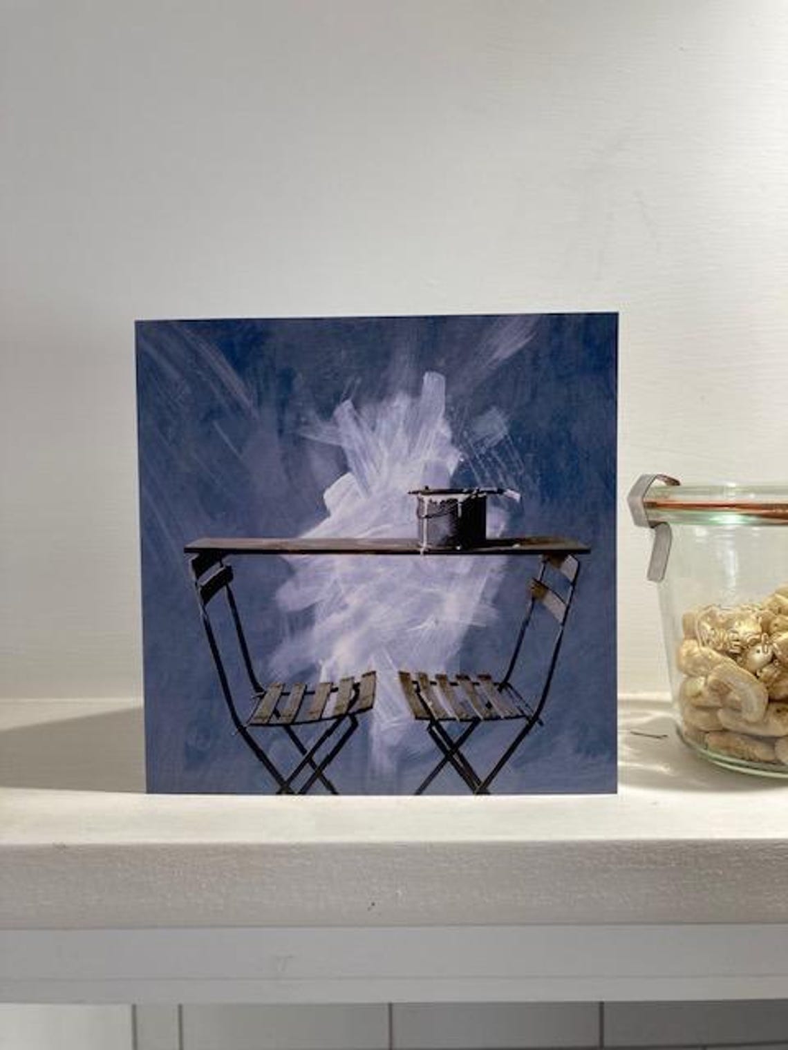 Blank Fine Art Greetings Card for All Occasions. Based on 'paint It ...