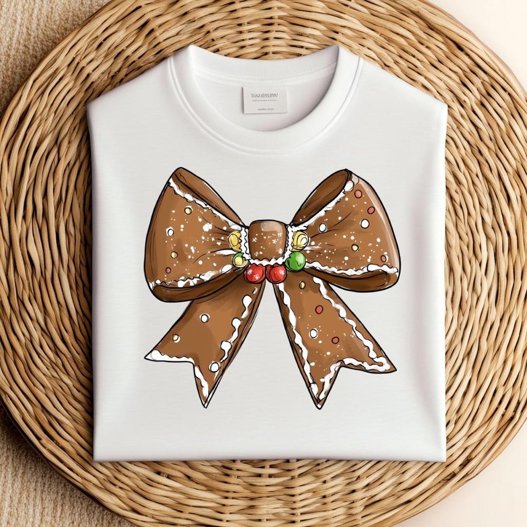 Gingerbread Bow PNG Clipart - Christmas Gingerbread Cookie Bow, Cute ...