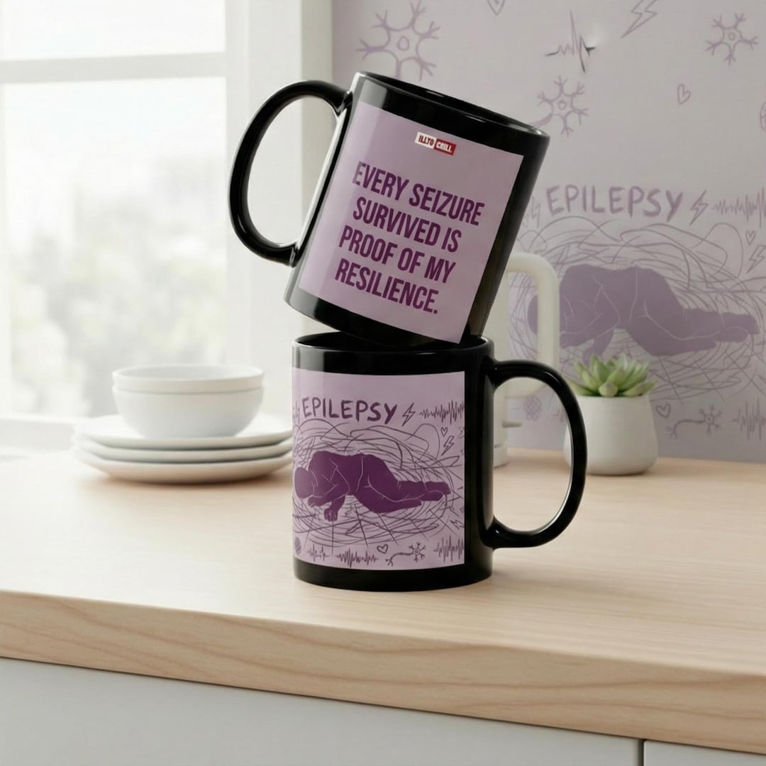 Epilepsy Awareness Mug | Neurological Condition Coffee Cup ILLTOCHILL ...