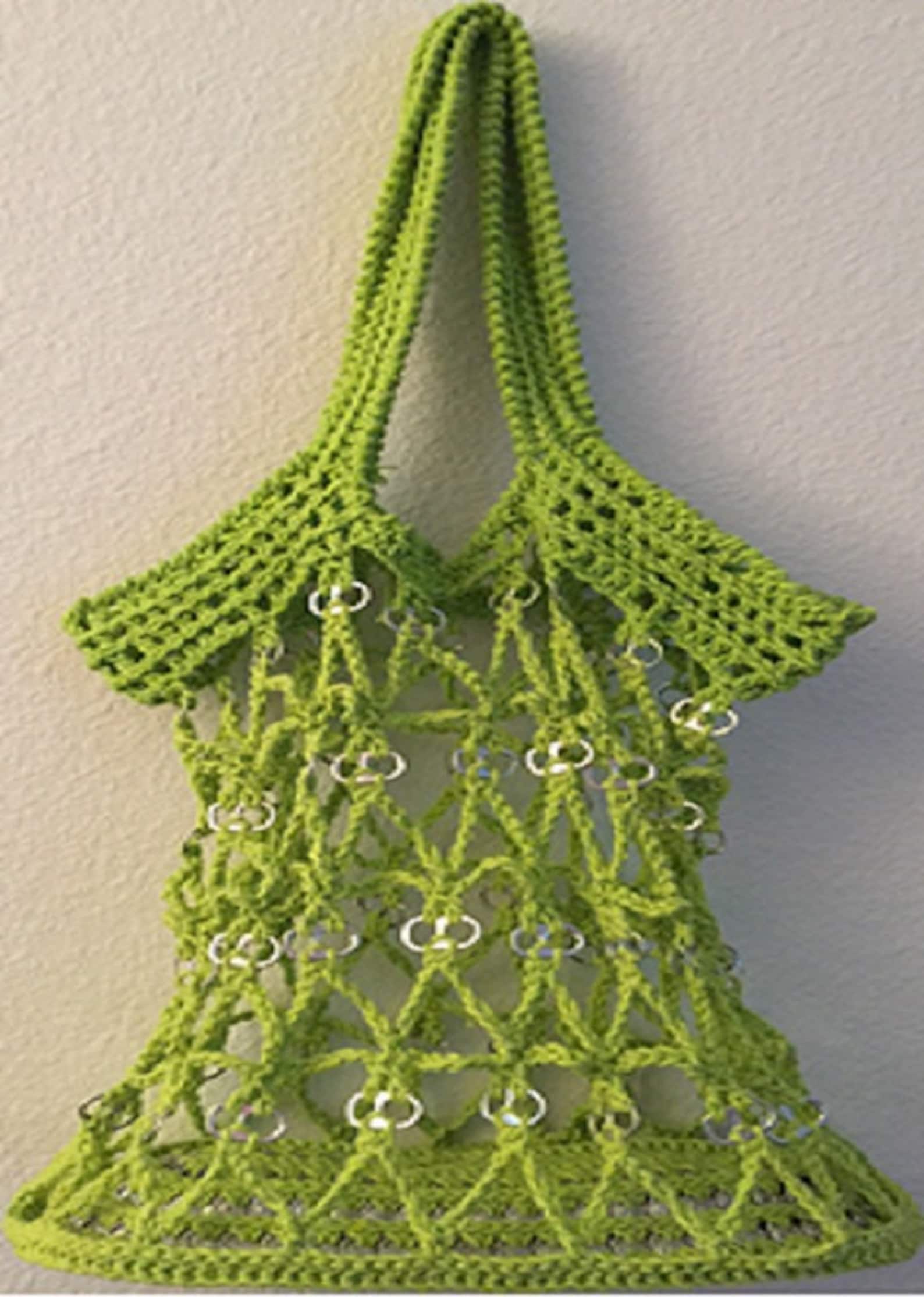 PDF Pattern - Crochet Pop Tab Market Bag - Etsy