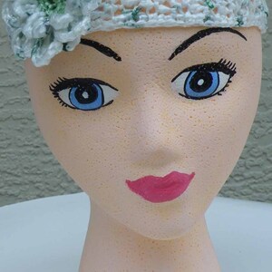 PDF Crochet Pattern - Wear It Your Way 3-pc Plarn Sun Hat With Wide ...