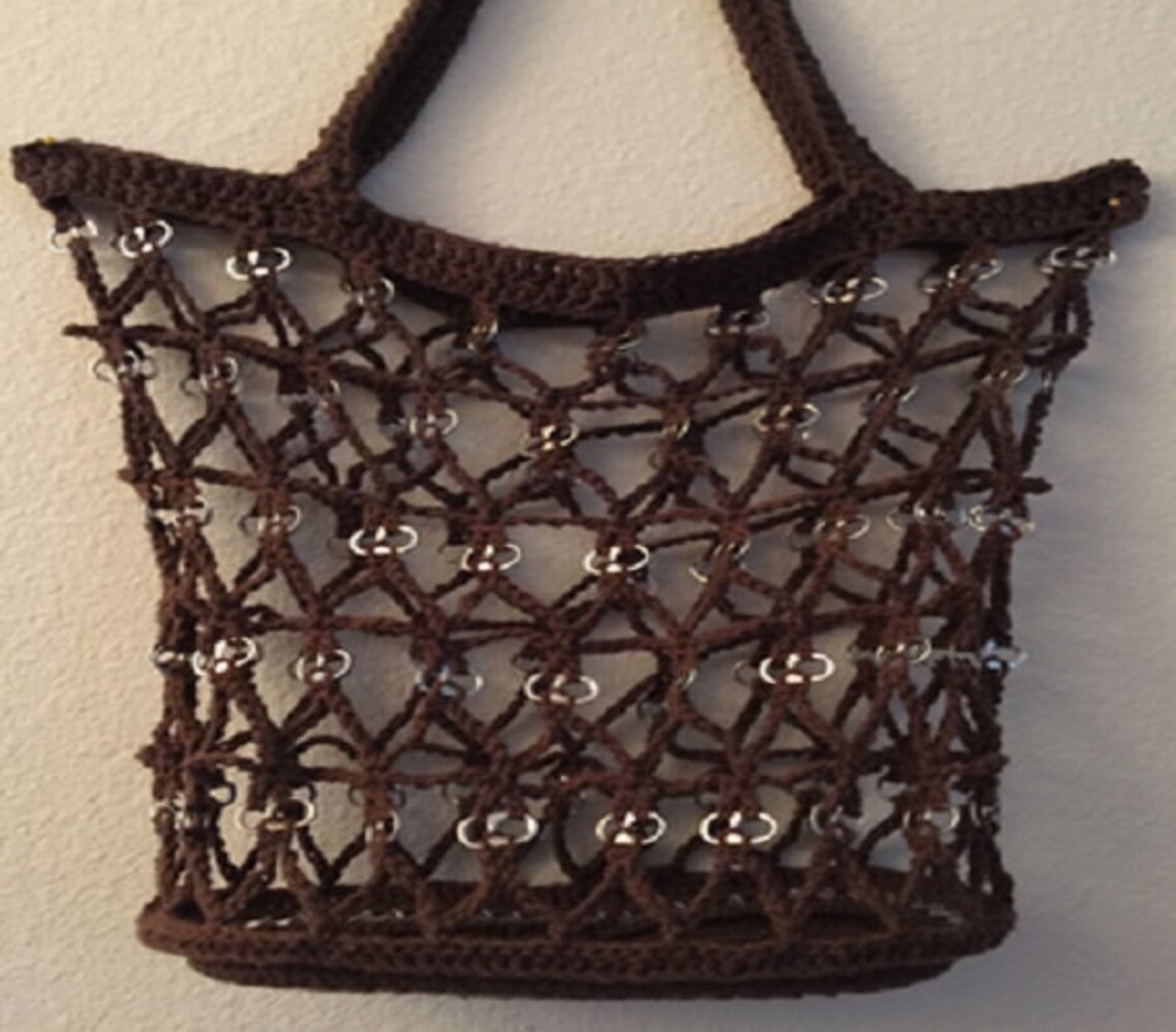 PDF Pattern - Crochet Pop Tab Market Bag - Etsy