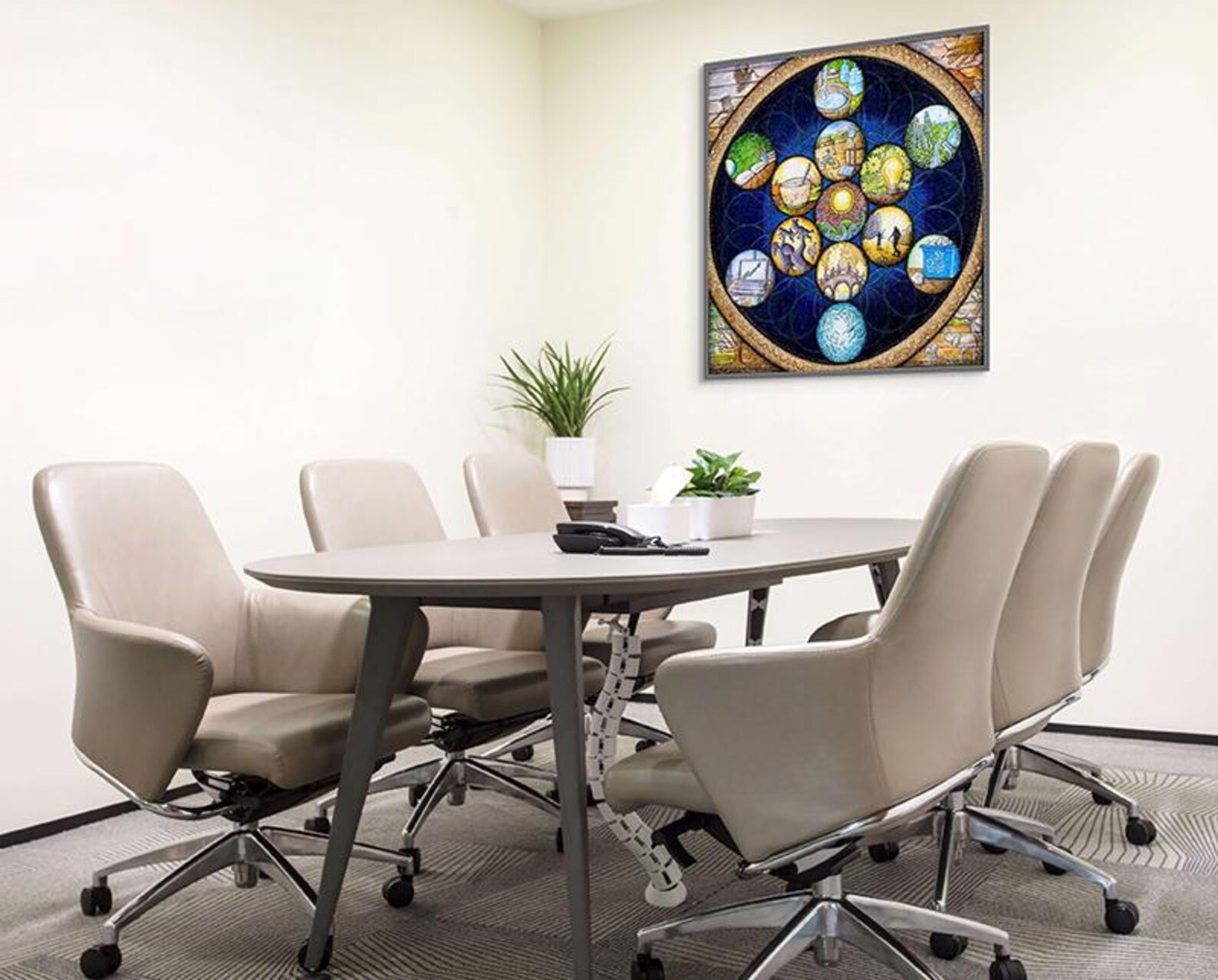 17 Sustainable Development Goals Poster, Vision Art Print, Museum ...