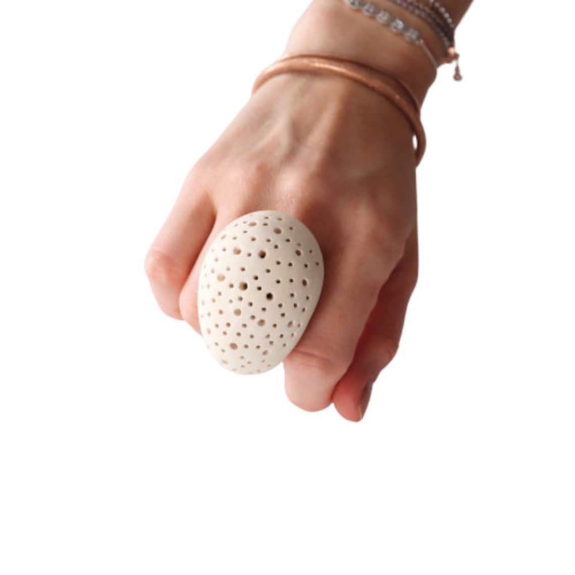 Statement Ring, Ceramic Ring, Ceramic Jewelry - Avant Garde Jewelry ...