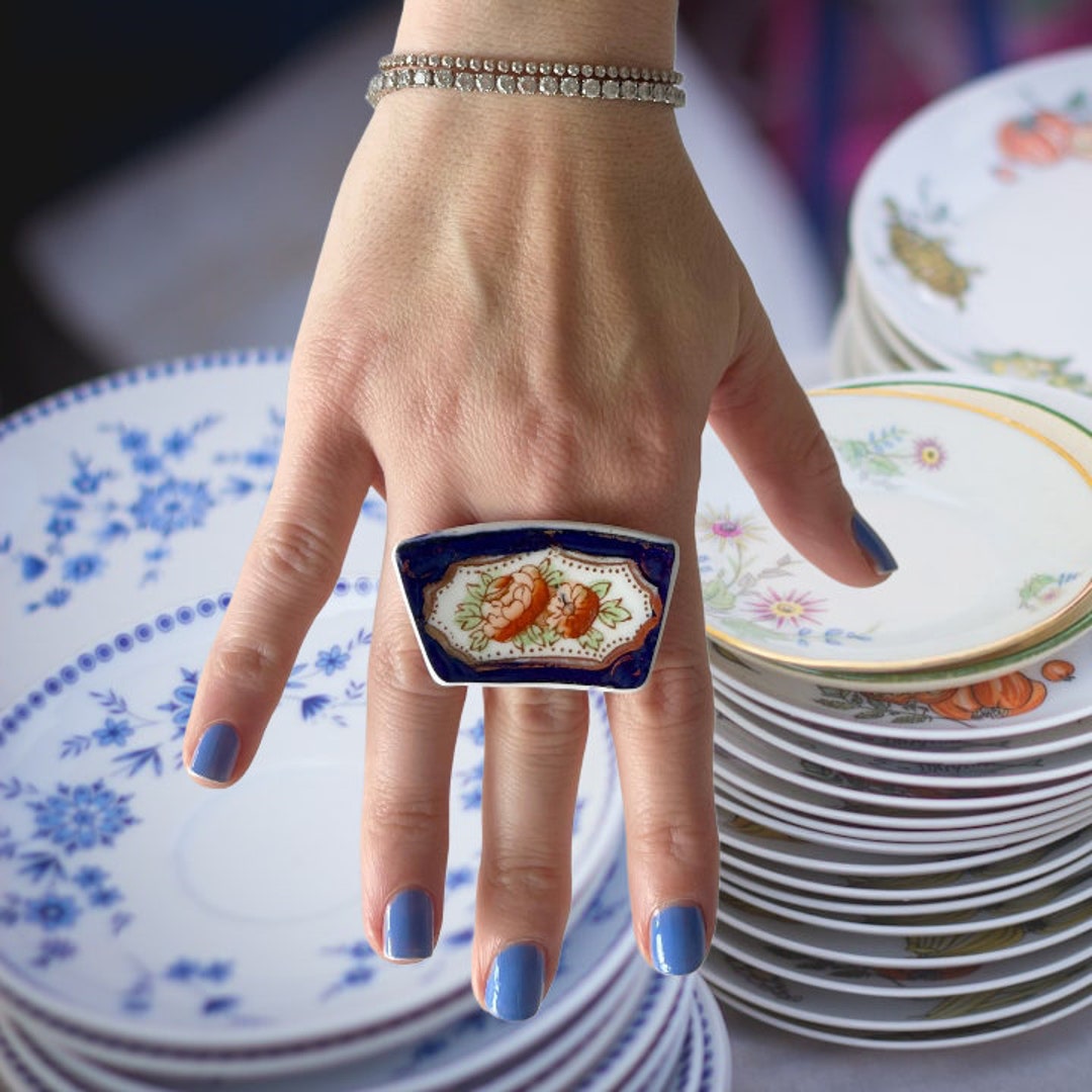 Repurposed Jewelry, Broken China Jewelry, Upcycled Jewelry, Porcelain ...