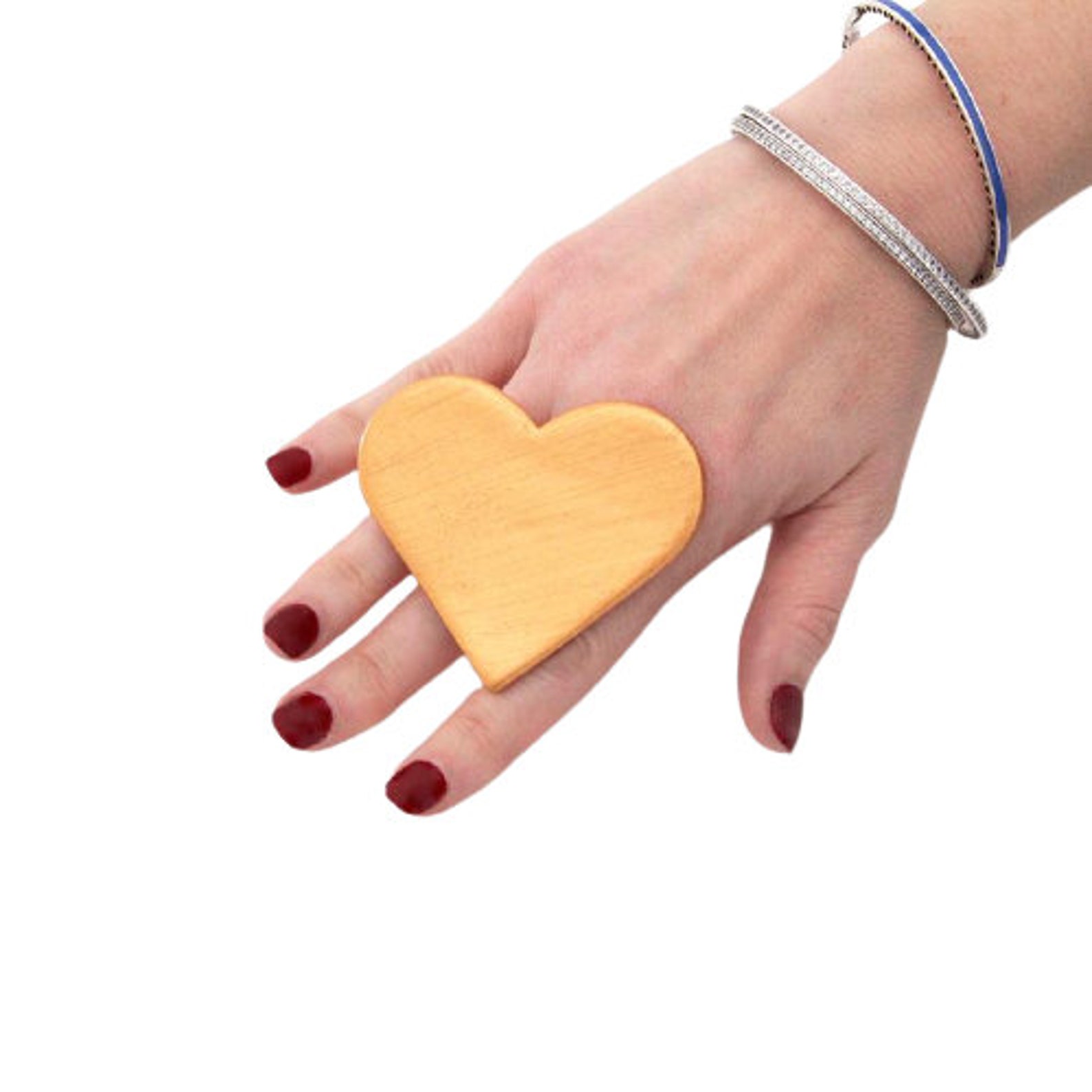 Gold Heart Ceramic Ring Big Heart Ring Mothers Day Gift - Etsy Australia