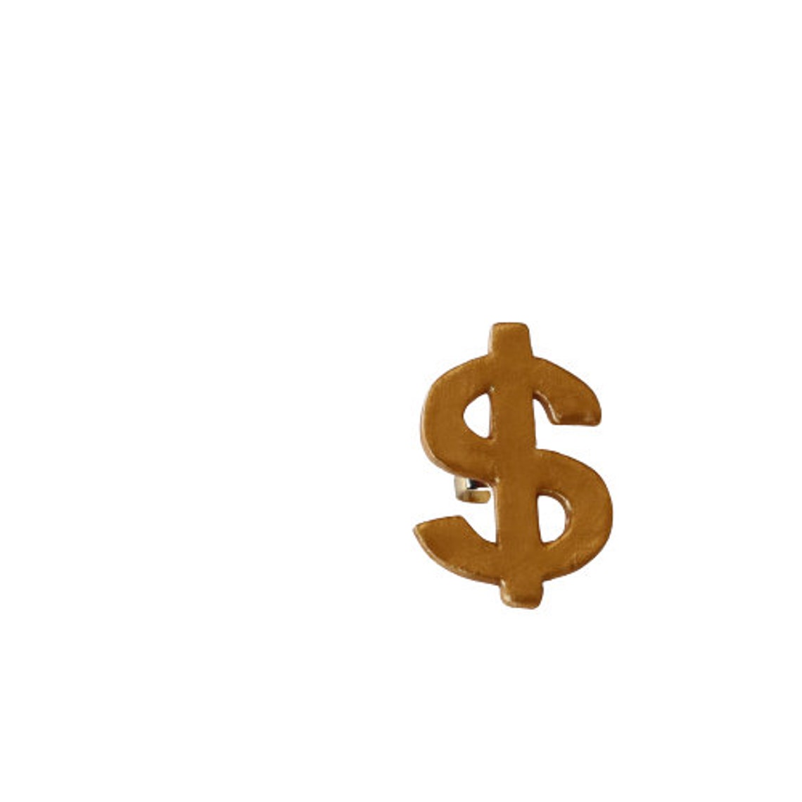 Ceramic Jewelry Dollar Sign Ring Ceramic Ring Money Sign - Etsy