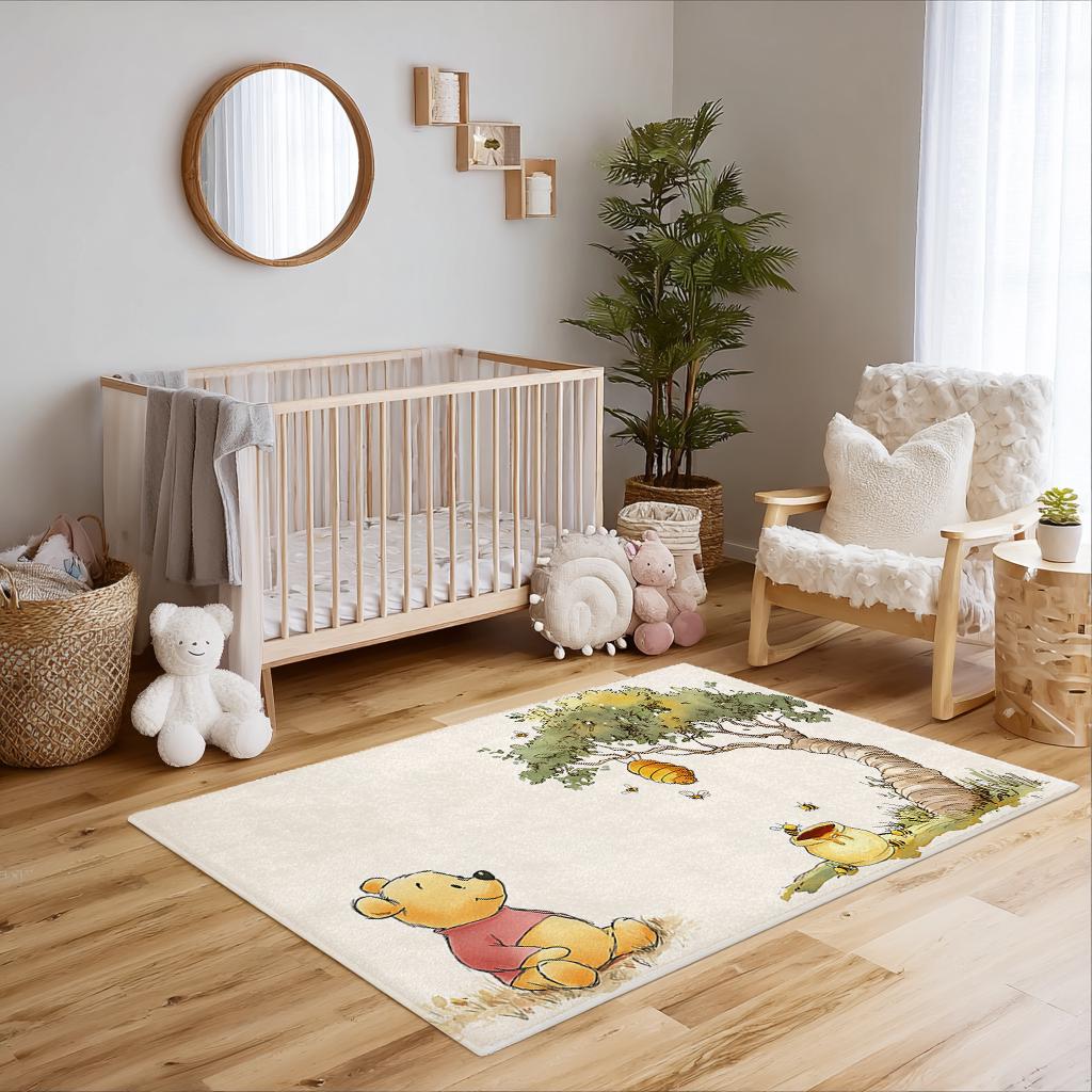 Winnie The Pooh Rug For Nursery