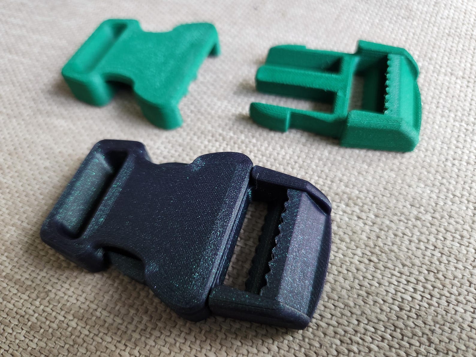Strong Printable Snap Buckle - Durable Clip for Backpacks - 3D Printing ...