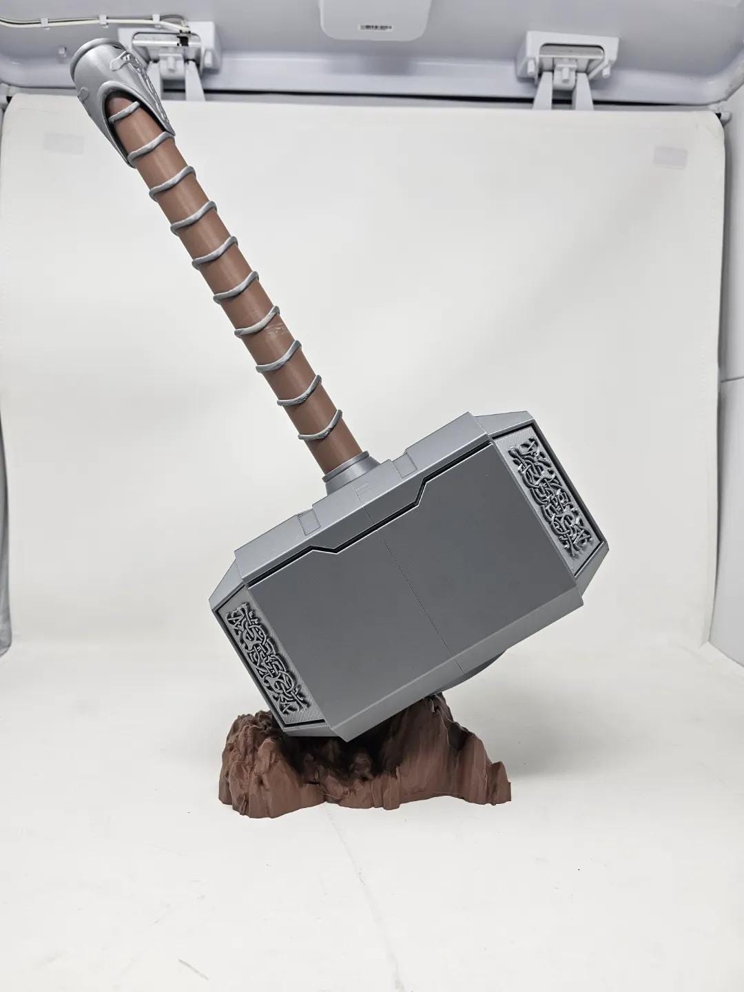 Mjolnir Thor Hammer - Cosplay, Decor, Gifts for Marvel Fans - 3D ...