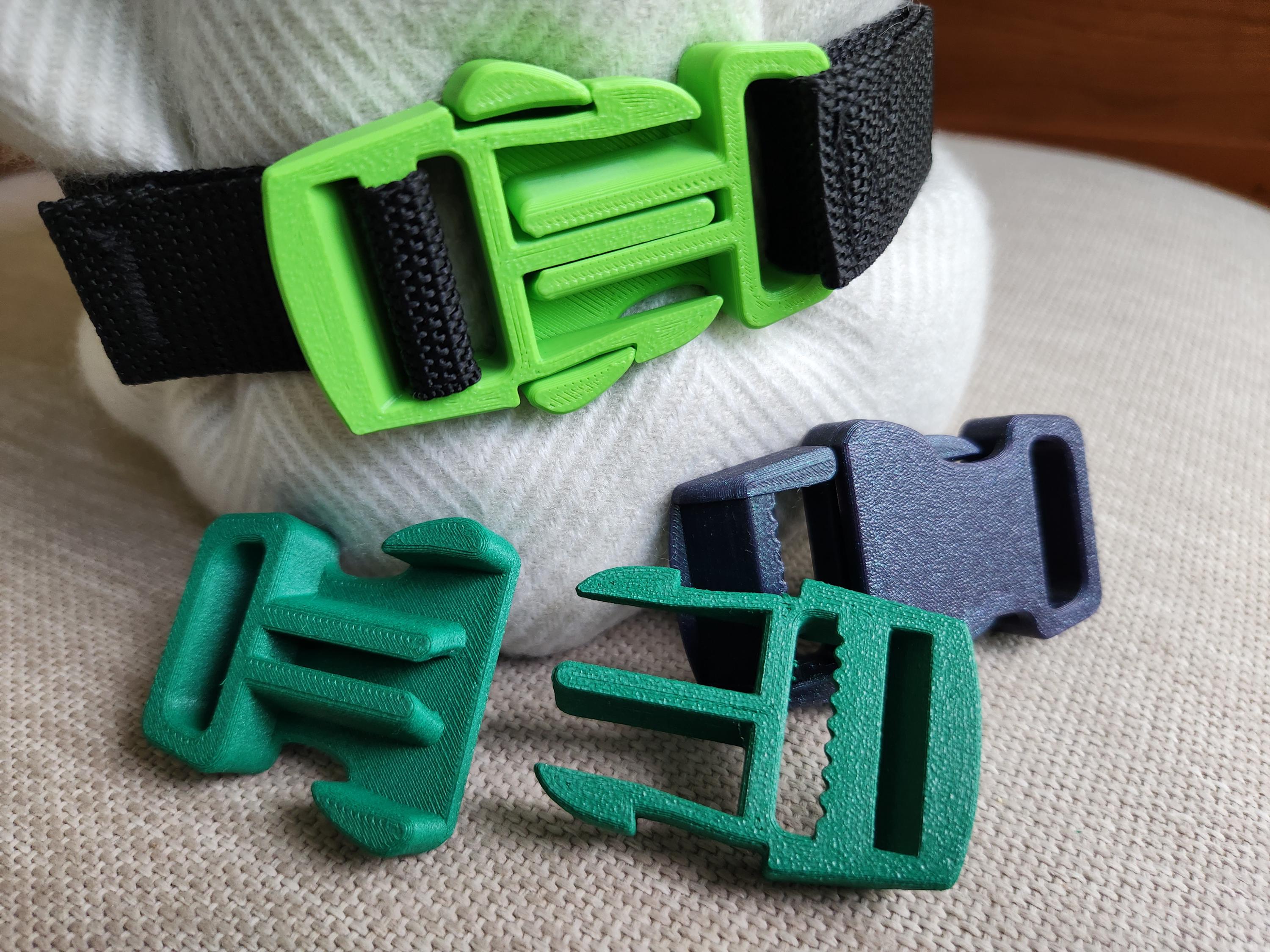 Strong Printable Snap Buckle - Durable Clip for Backpacks - 3D Printing ...