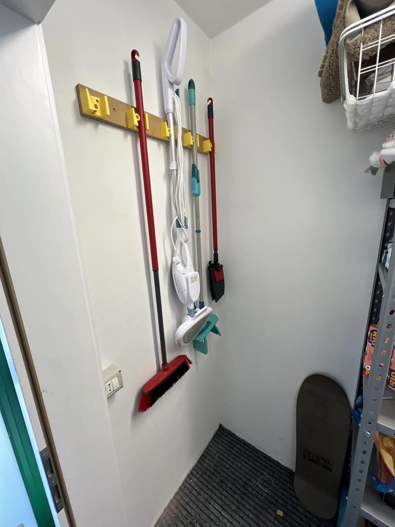 Gravity Broom Holder – 3D Print File for Bambulab A1 & A1 Mini, A Must ...