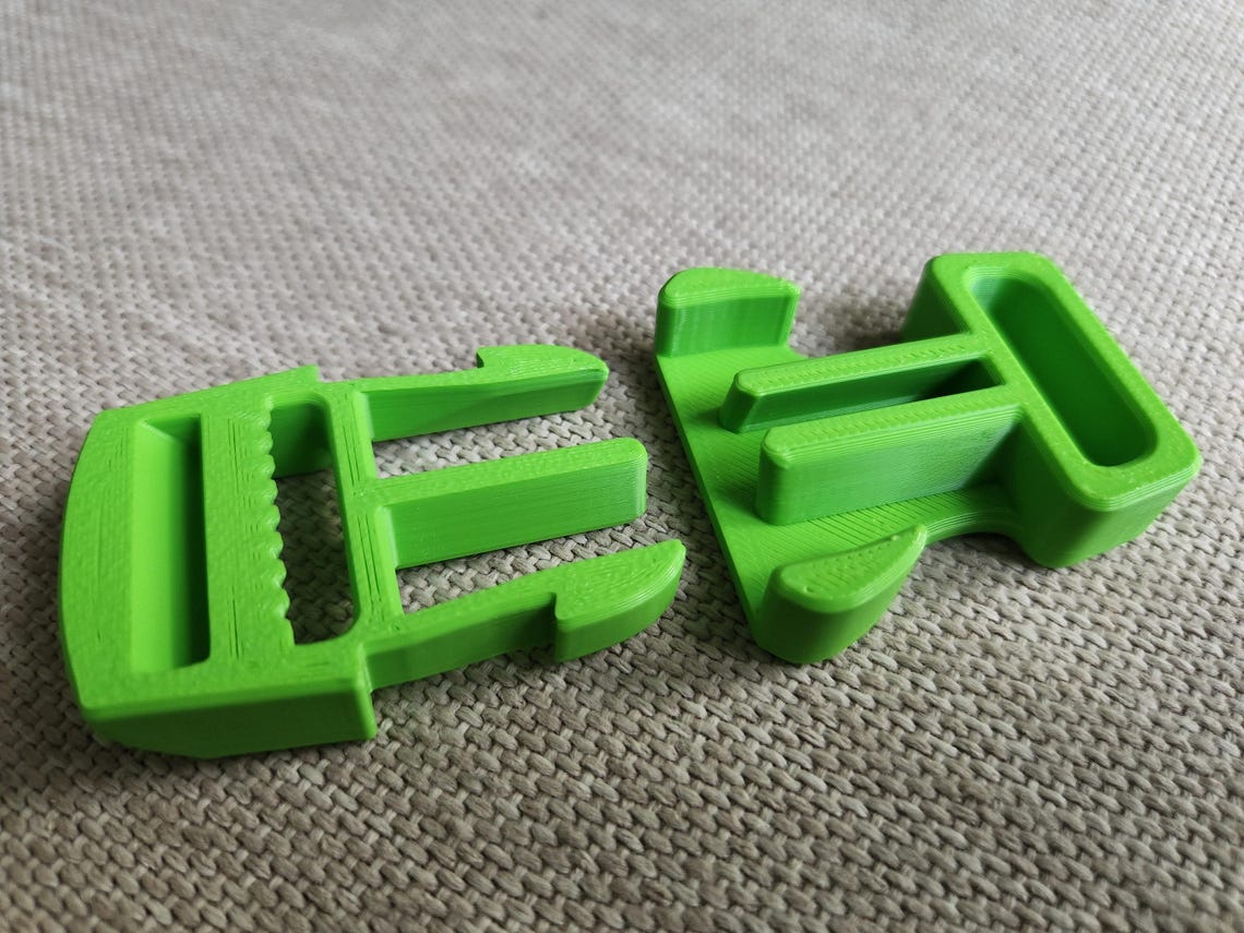 Strong Printable Snap Buckle - Durable Clip for Backpacks - 3D Printing ...