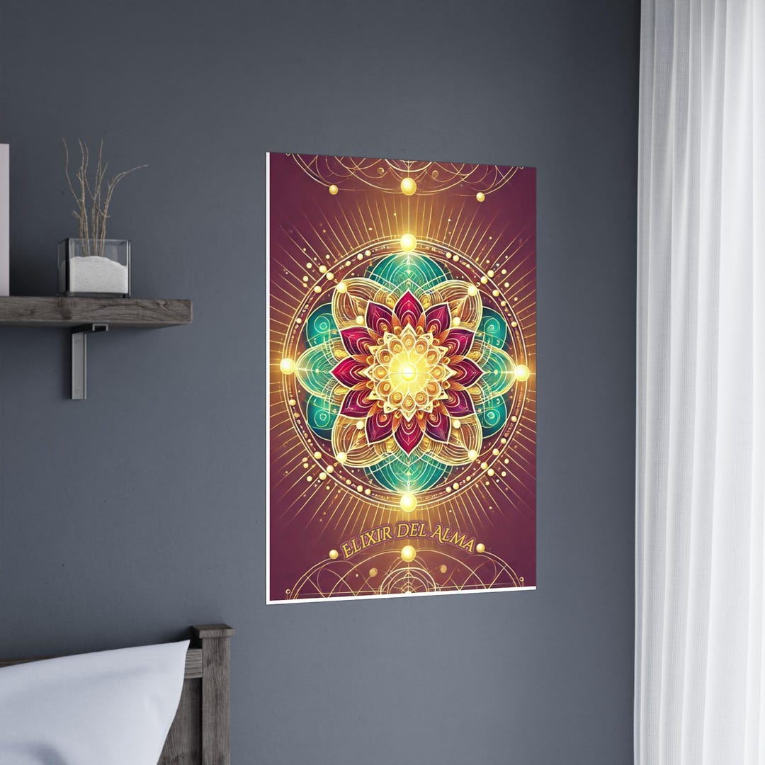 Connect With the Divine: Soul Elixir Art Print for Spiritual and ...