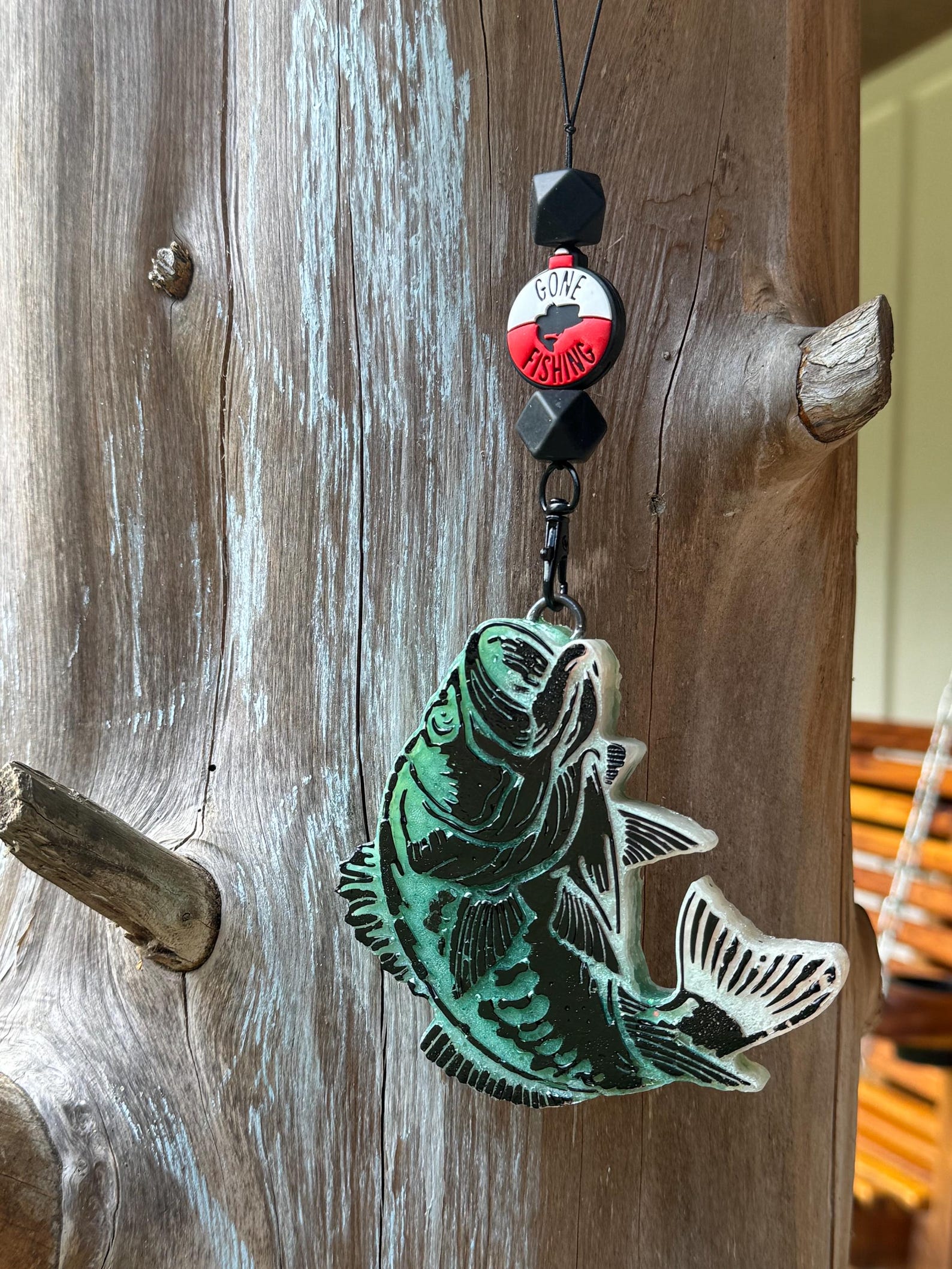 Bass Fish Car Freshie, Aroma Bead Air Freshener - Etsy