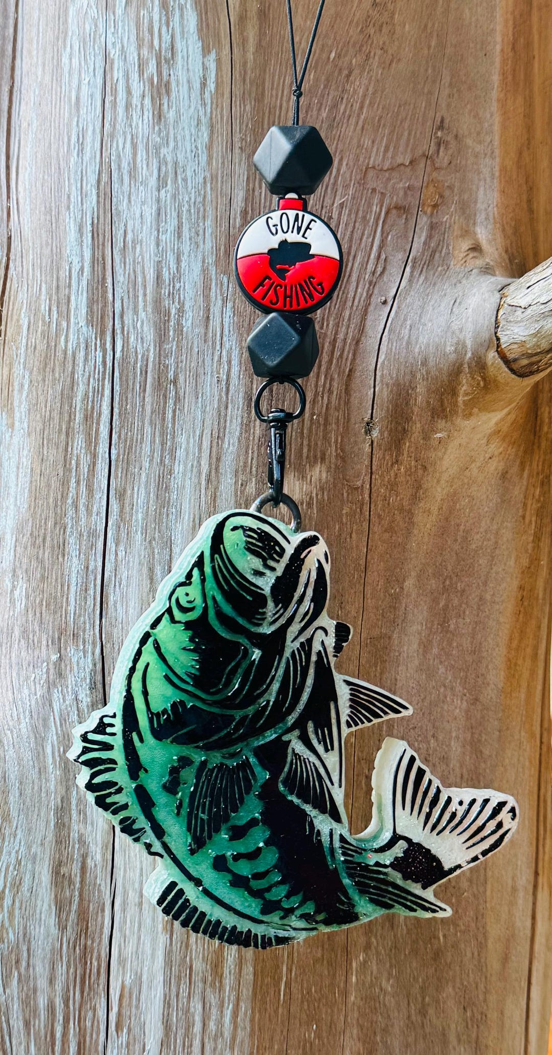 Custom Fishing Car Freshener, Bass Fish Car Freshie - Etsy