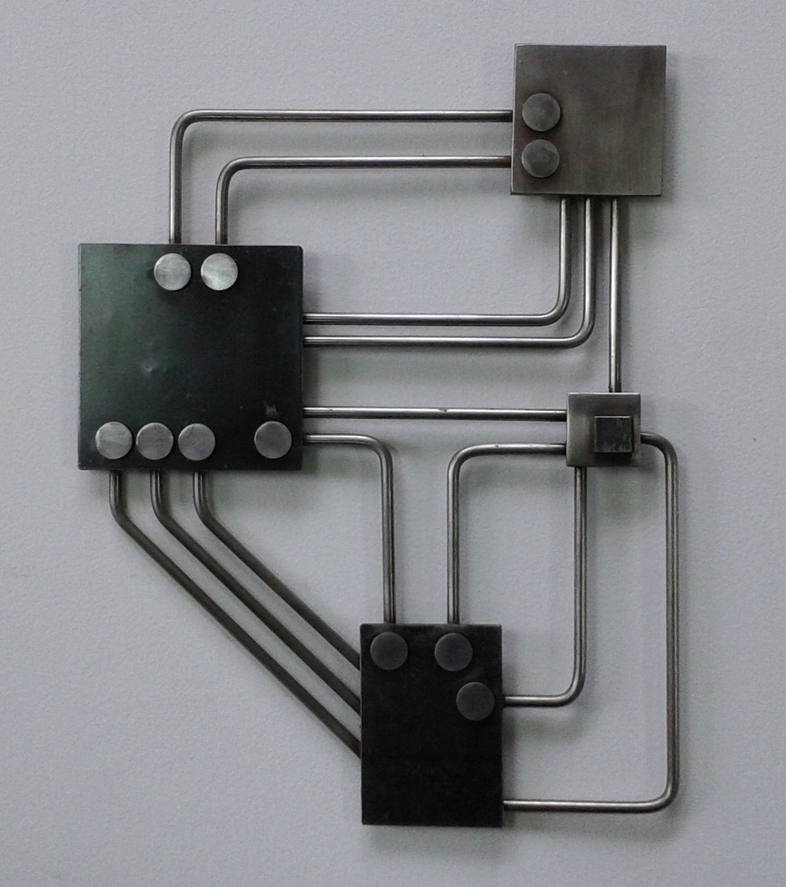 Electric Panel Series2 Metal Wall Art Handmade | Etsy