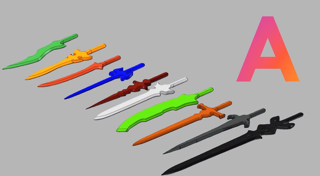 Sword Accessories Pack for Dummy 13 Poseable Figure **SWORDS ONLY** - Etsy