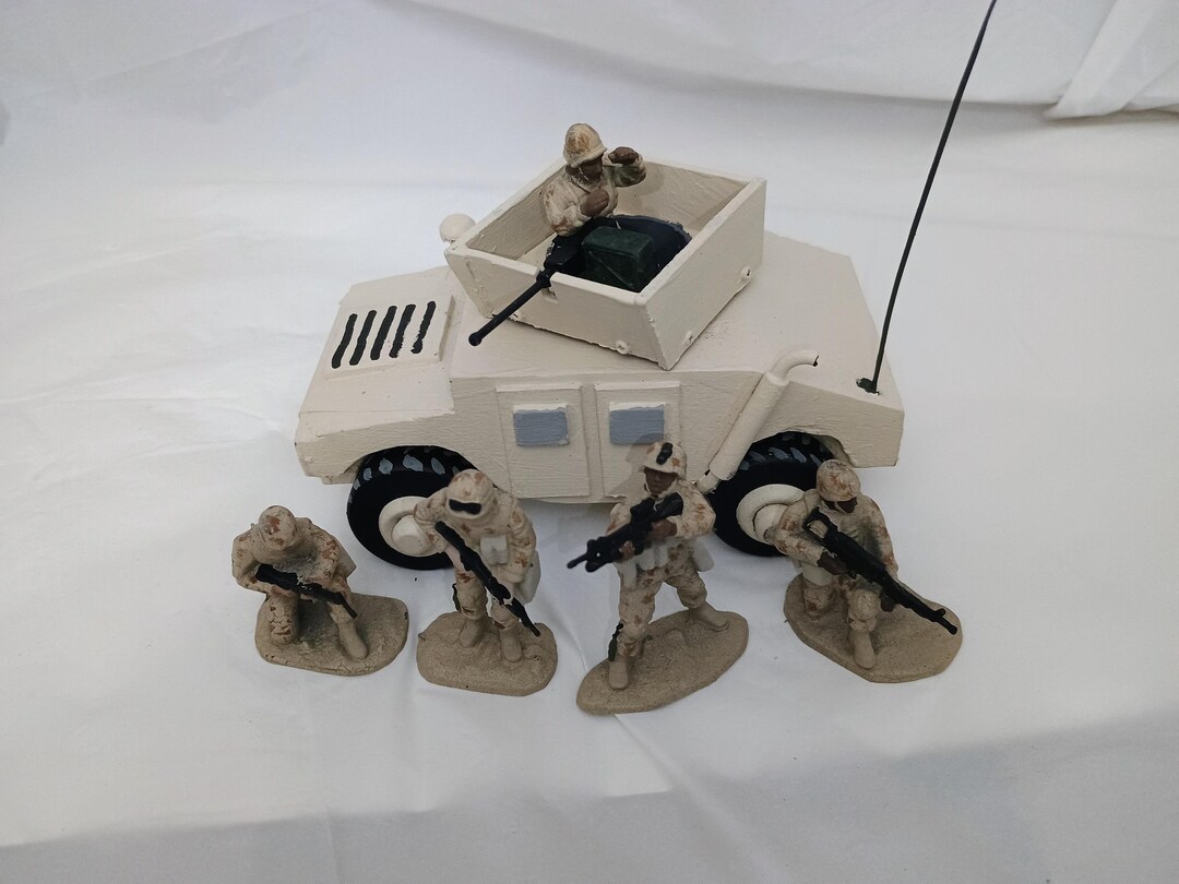 USMC Humvee Playset Open Turret - Etsy