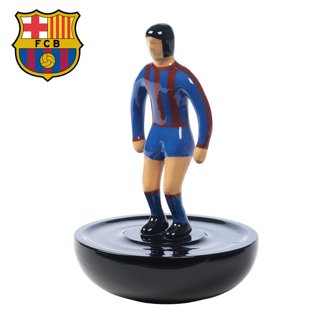 FC Barcelona Football Statue 100% Handmade Figure Soccer Decor Fan ...