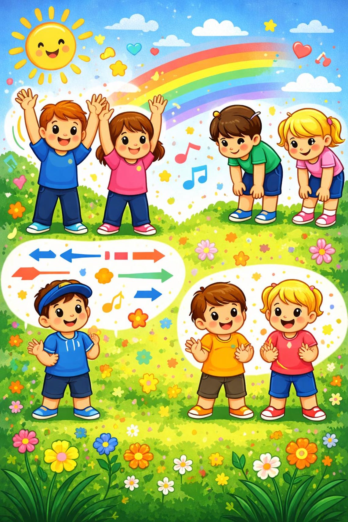 We Stand at Attention - a Warm-up Song for Children | Mp3 + Mp3 With ...