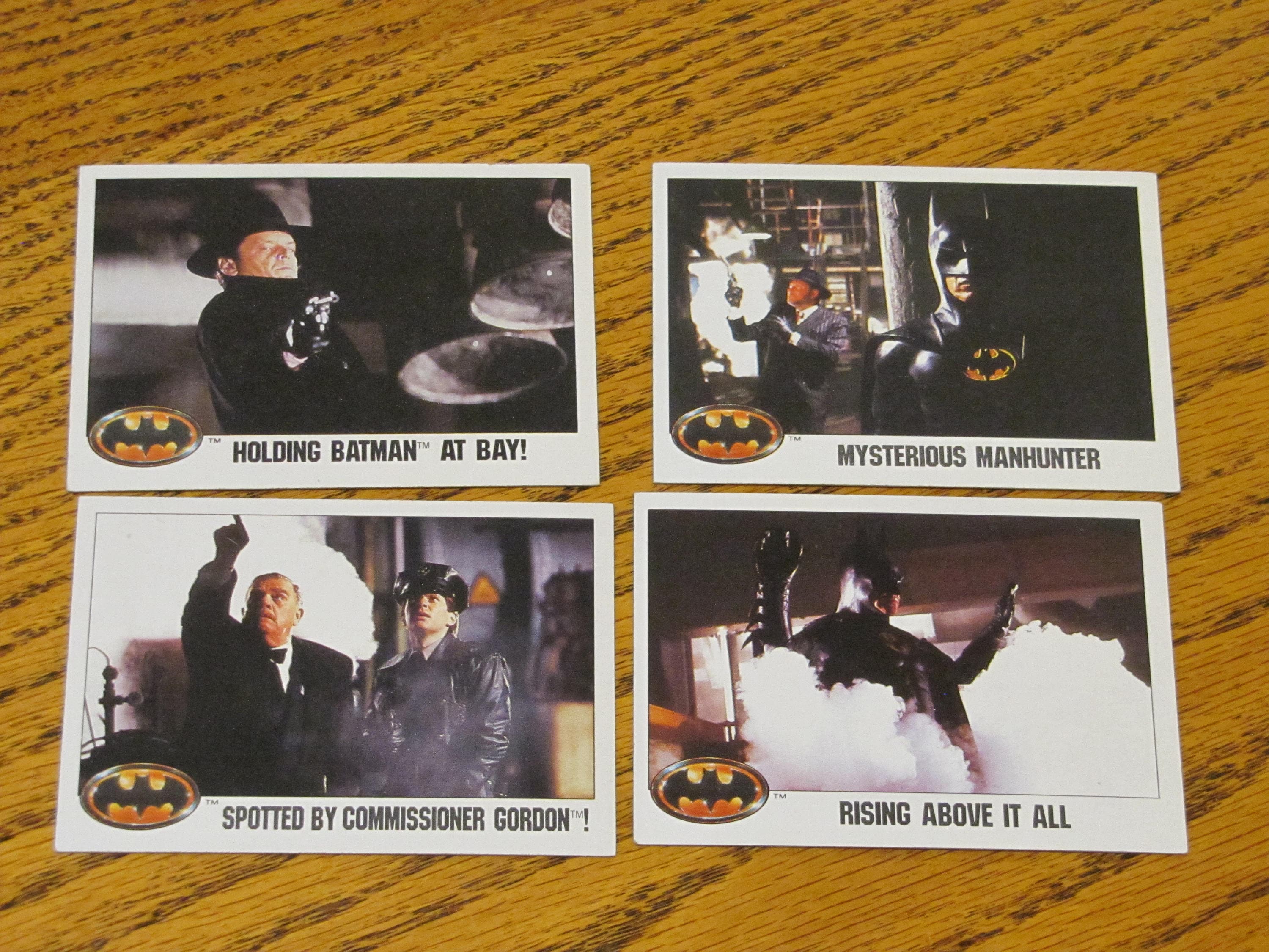 Batman the Movie Cards DC Comics 1989, lote de 10 - Etsy España