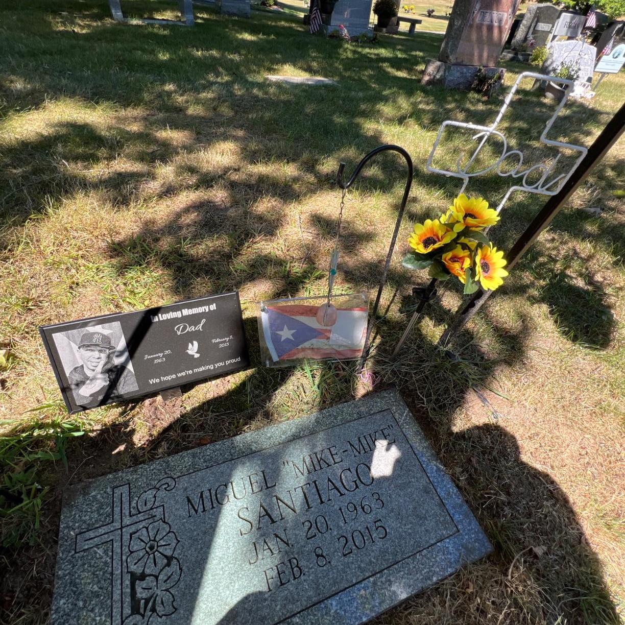 Custom Human Memorial Stone, Grave Marker, Flat Headstone Grave Marker ...