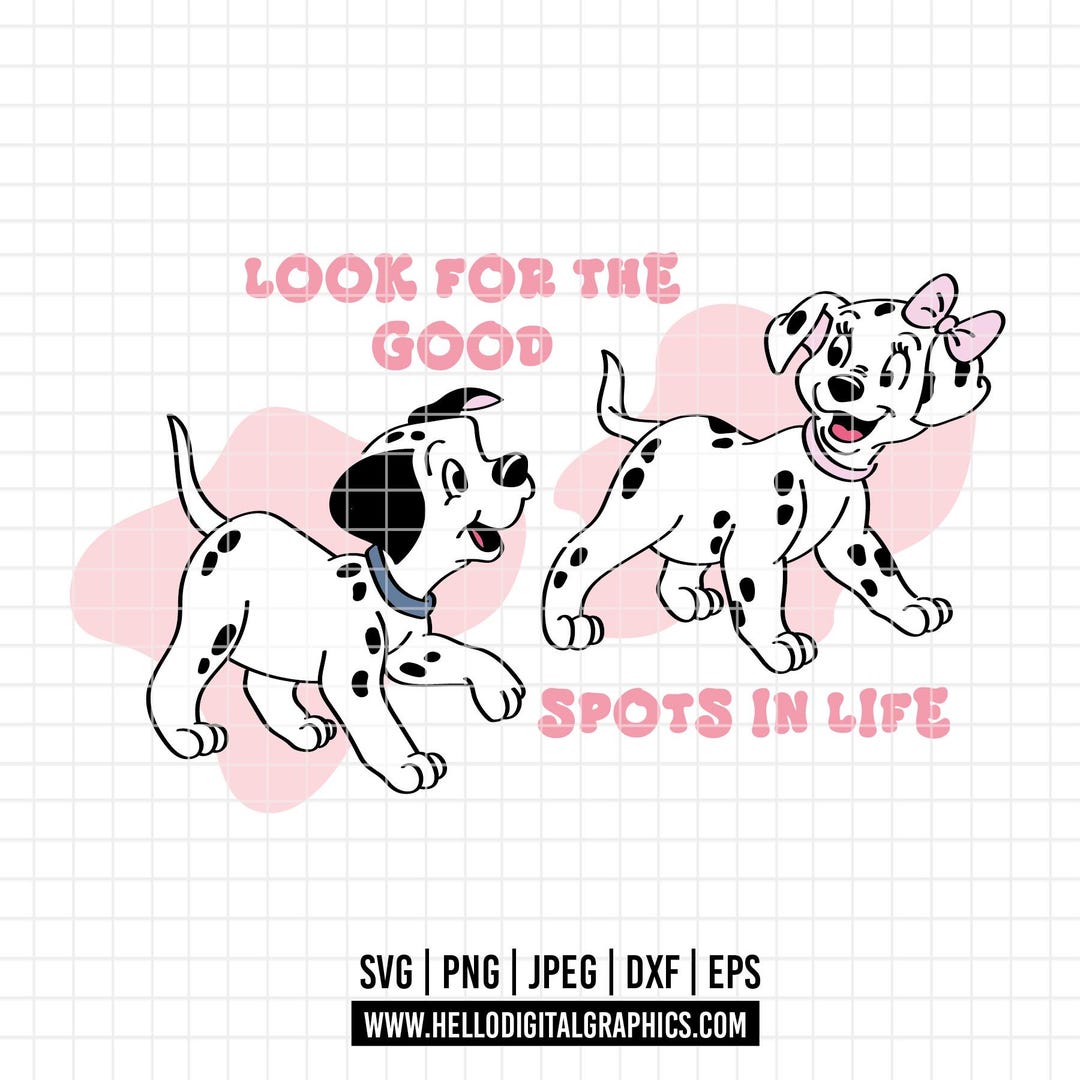 2798 - 101 Dalmatians Quotes SVG, EPS, PNG - Disneey Quotes Characters ...