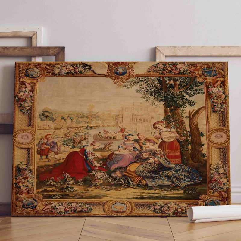 Rococo Tapestry - Etsy