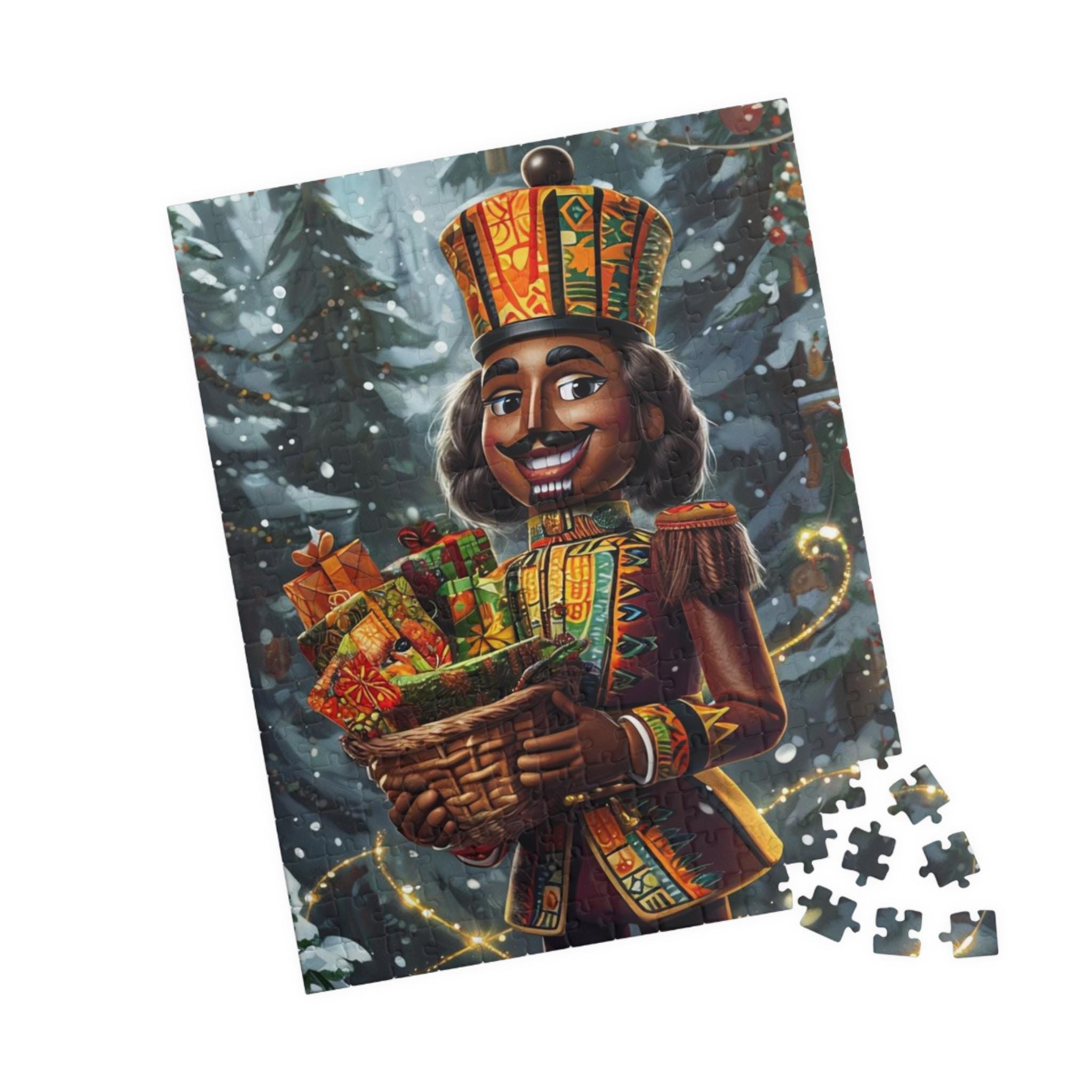 Afrocentric Nutcracker Puzzle - Black Nutcracker Christmas Jigsaw ...