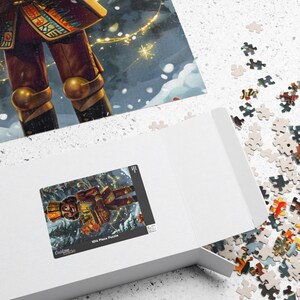 Afrocentric Nutcracker Puzzle Black Nutcracker Christmas Jigsaw Puzzle ...