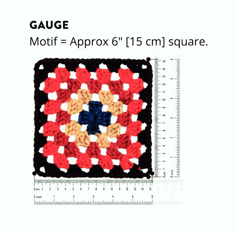 Digital Crochet Granny Square Trousers Pattern in PDF Format is ...