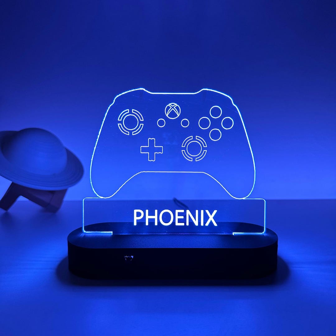 Gaming Controller RGB Led Lamp, Console Desk Lamp, Gaming Room Light ...