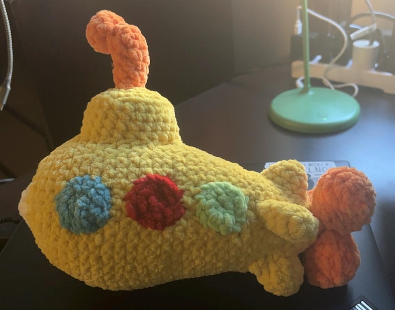 The Beatles Inspired Yellow Submarine Plush - Etsy