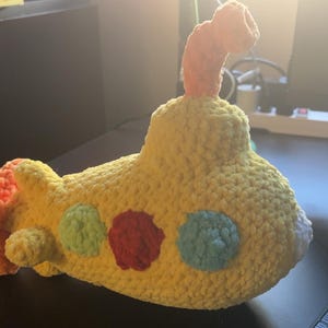 The Beatles Inspired Yellow Submarine Plush - Etsy