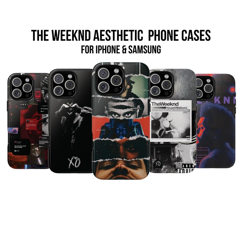 The Weeknd Phone Case - Etsy