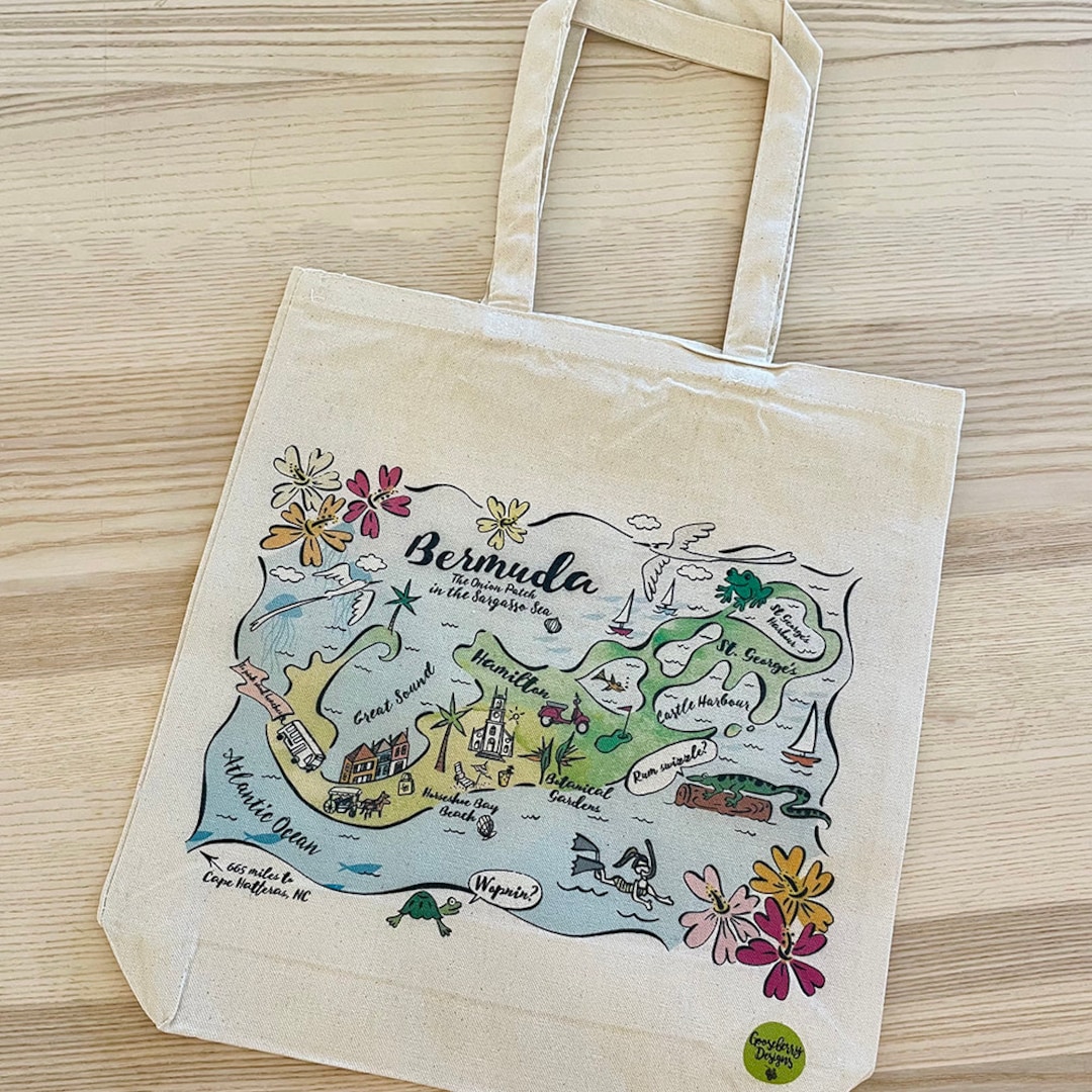 Bermuda Tote Bag - Etsy