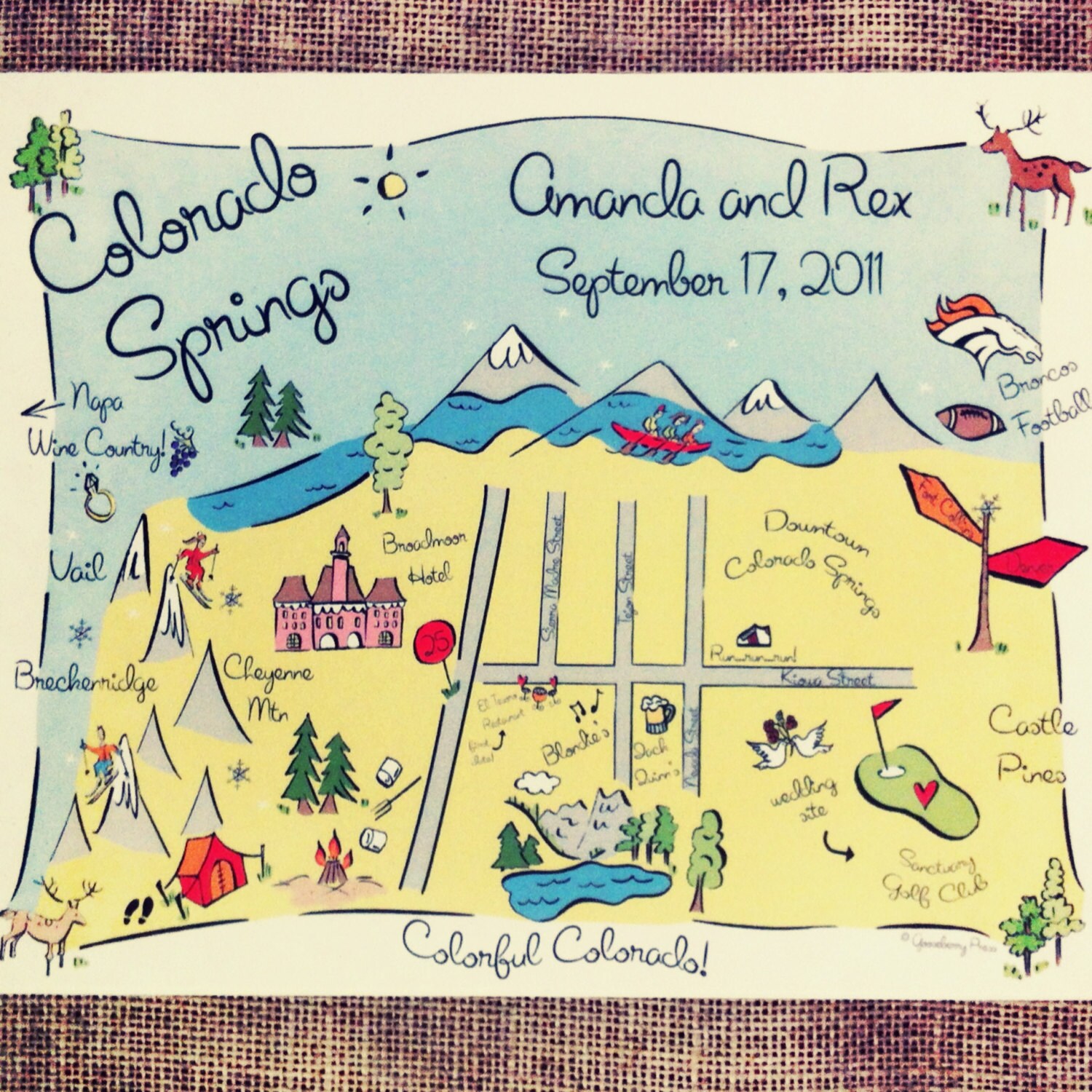 Custom Map Design | Etsy