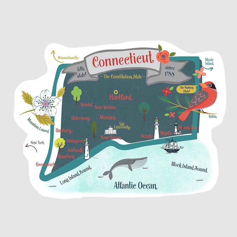 Connecticut - Etsy