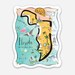 New York State Vinyl Sticker - Etsy